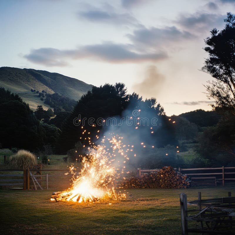 Bonfire Explodes Stock Illustrations – 19 Bonfire Explodes Stock ...