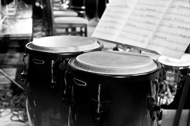 Bongo drum stock photo. Image of african, percussion - 99297038