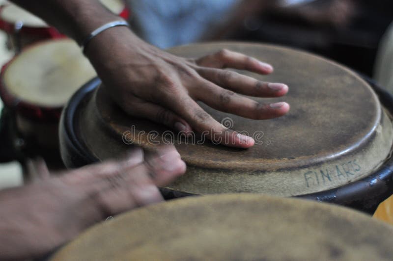 Bongo player stock photo. Image of percussionist, white - 15796806