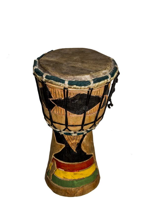 Bongos Acústicos Africanos Do Cilindro Foto de Stock - Imagem de bongo ...