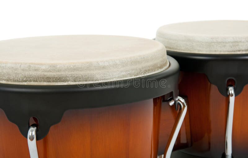Bongos, Instrument De Percussion Latin Photo stock - Image of isolement ...