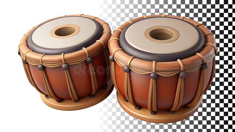 Bongos Percussion Instruments and Rhythmic Drums Png Transparent Image ...