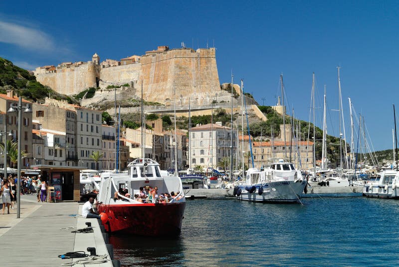 Bonifacio editorial image. Image of island, mediterranean - 66952700