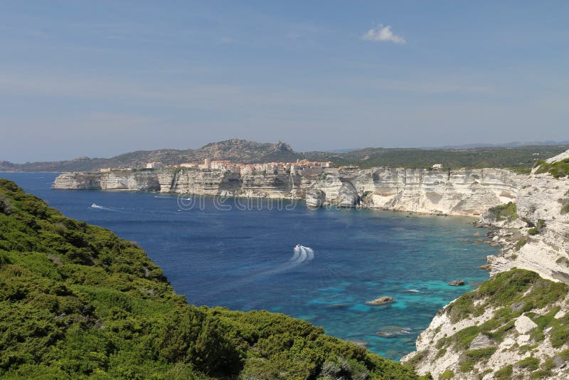 Bonifacio town stock image. Image of stone, background - 24872461