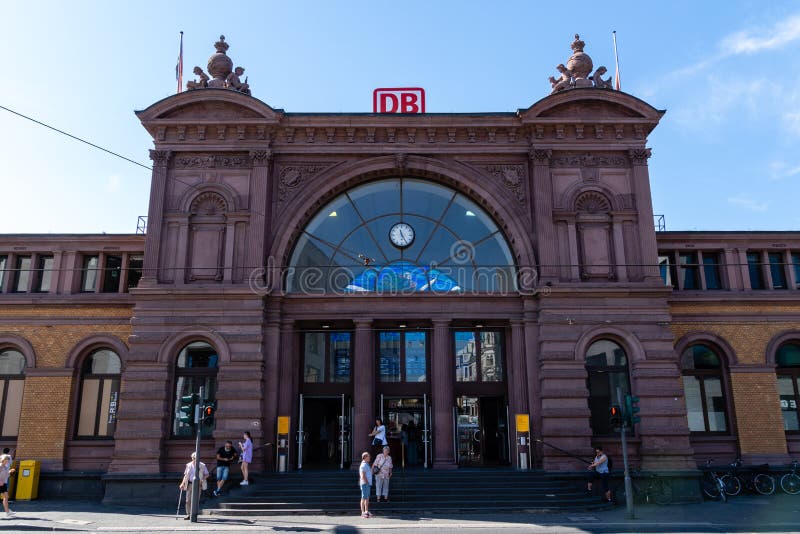 Bonn Hauptbahnhof or Bonn Central Station, Germany. Editorial Stock ...