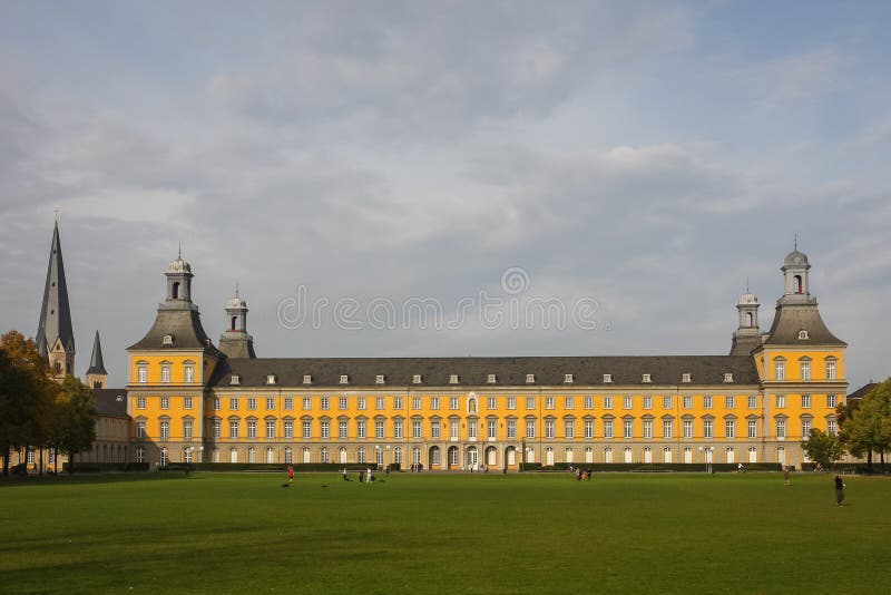 Bonn University, Germany stock image. Image of construction - 55646045