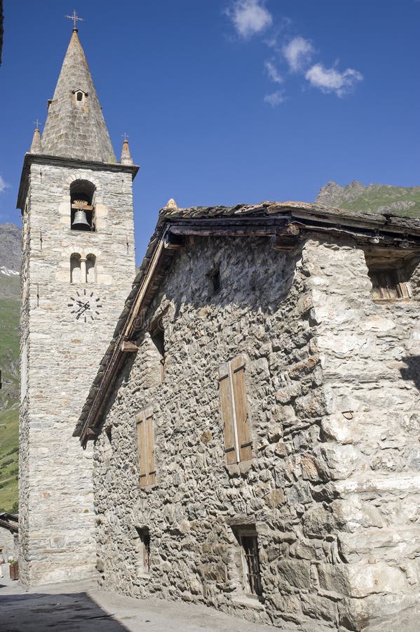Bonneval-sur-Arc stock photo. Image of summer, alps, alpes - 24673196