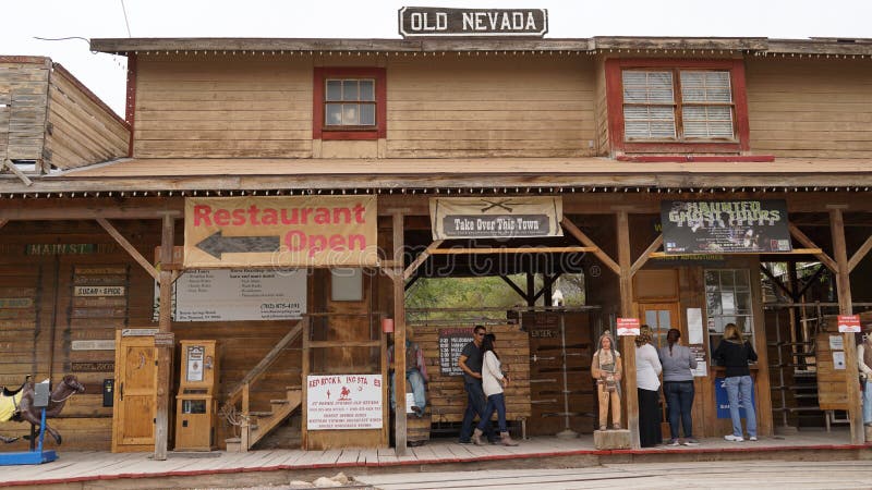 Bonnie Springs Ranch I Las Vegas, Nevada Redaktionell Arkivfoto - Bild ...