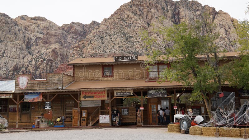 Bonnie Springs Ranch in Las Vegas, Nevada Redaktionelles Stockfoto ...