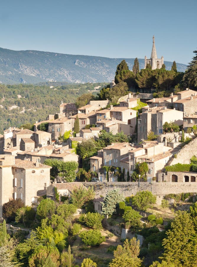 Bonnieux stock image. Image of luberon, estate, hill - 25873721
