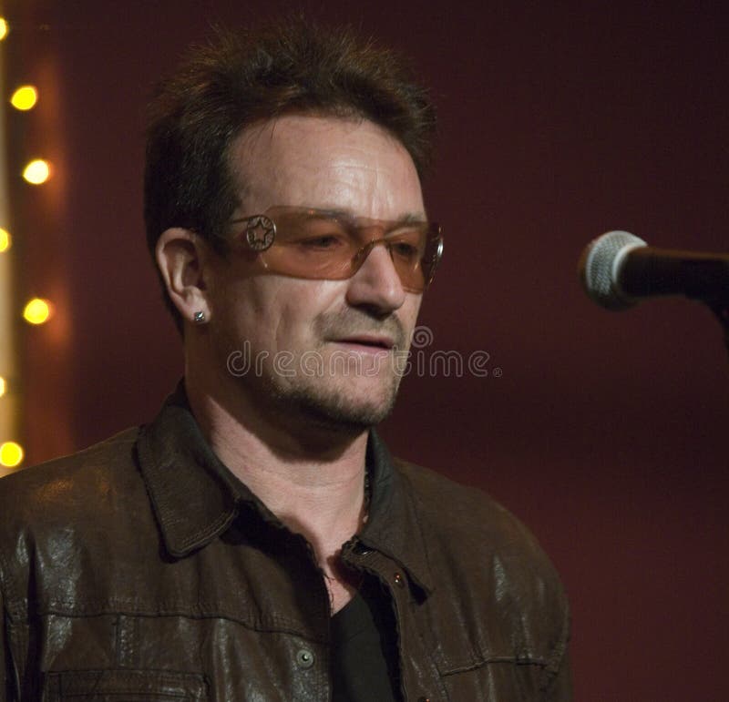 Bono editorial stock photo. Image of award, male, celebrity - 24719508