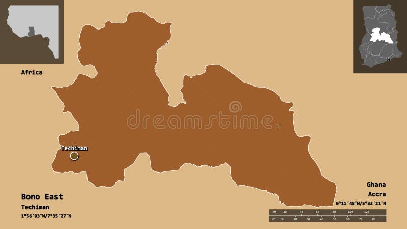 Bono East, Region of Ghana,. Previews. Pattern Stock Illustration ...