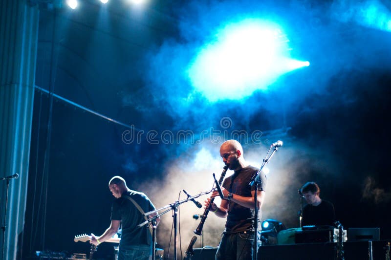 Bonobo Performing Live at Bucharest Editorial Stock Image - Image of ...