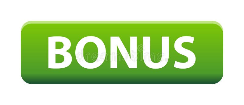Bonus button stock vector. Illustration of announcement - 216345969