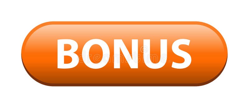 Bonus button stock vector. Illustration of business - 216348656