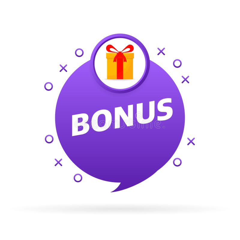 BONUS. Bonus Flat Banner. Product Advertising. Web Design Stock Vector ...