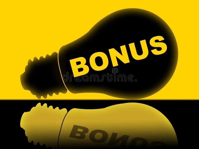 Bonus Lightbulb Shows Stock Illustrations – 1 Bonus Lightbulb Shows ...