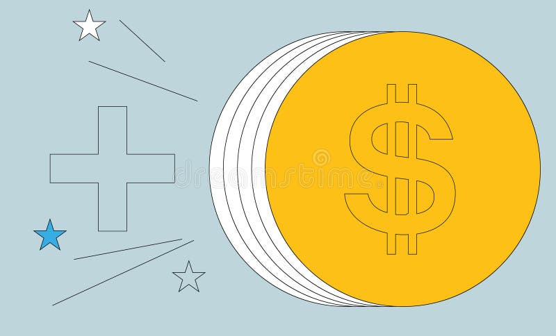 Bonus payment stock illustration. Illustration of performance - 286993611