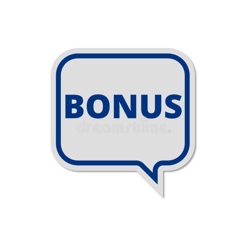 Bonus sign, Bonus icon stock vector. Illustration of price - 175258574