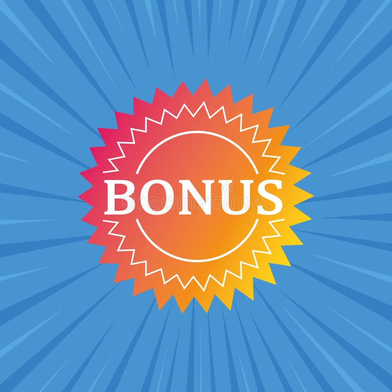 Bonus Sign Multicolored Icon. Vector Illustration Eps 10 Stock Vector ...