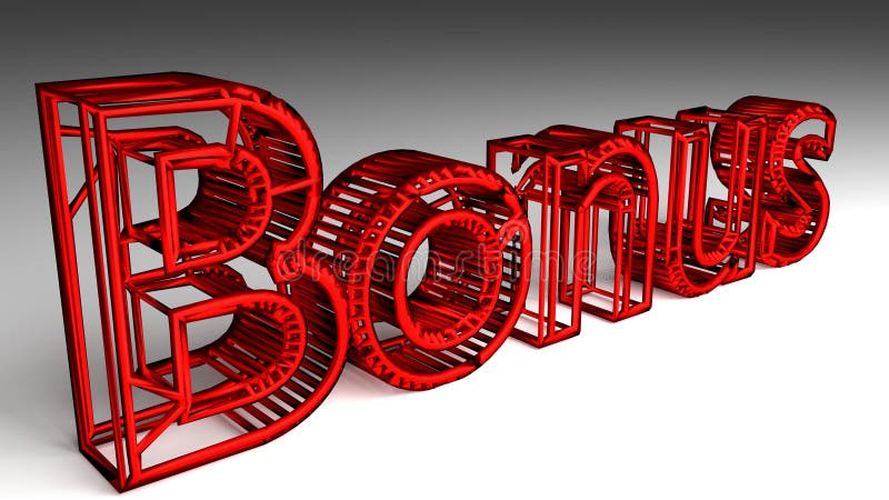 Bonus sign stock illustration. Illustration of marketing - 14666443