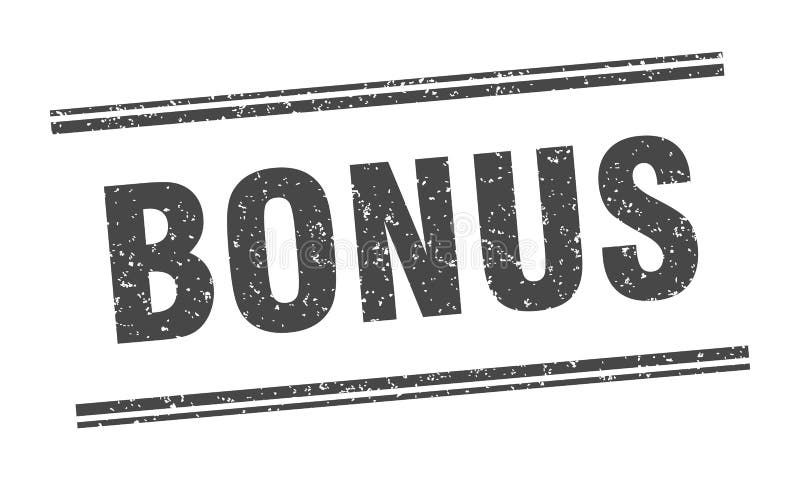 Bonus Stamp. Bonus Square Grunge Sign Stock Vector - Illustration of ...