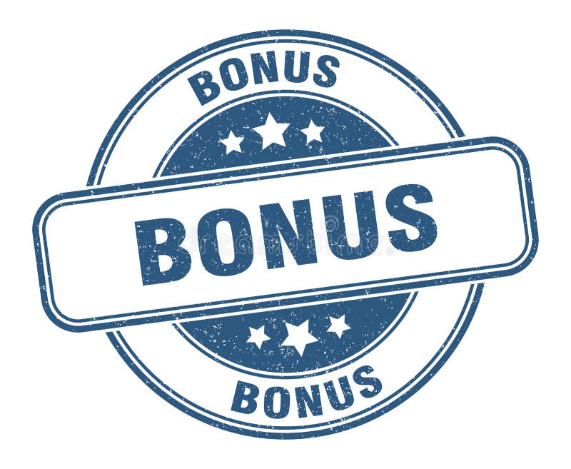 Bonus stamp stock vector. Illustration of banner, element - 153378219
