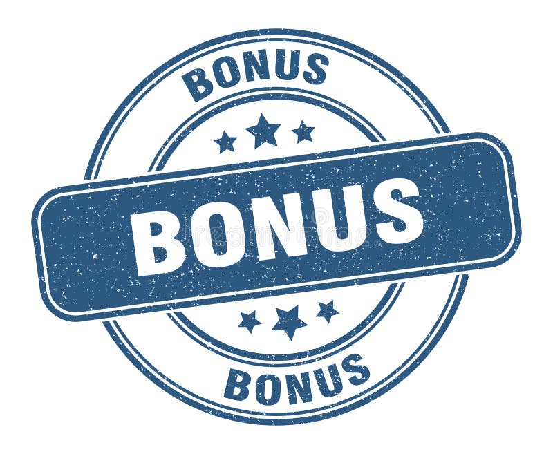 Bonus Stamp. Bonus Round Grunge Sign Stock Vector - Illustration of ...