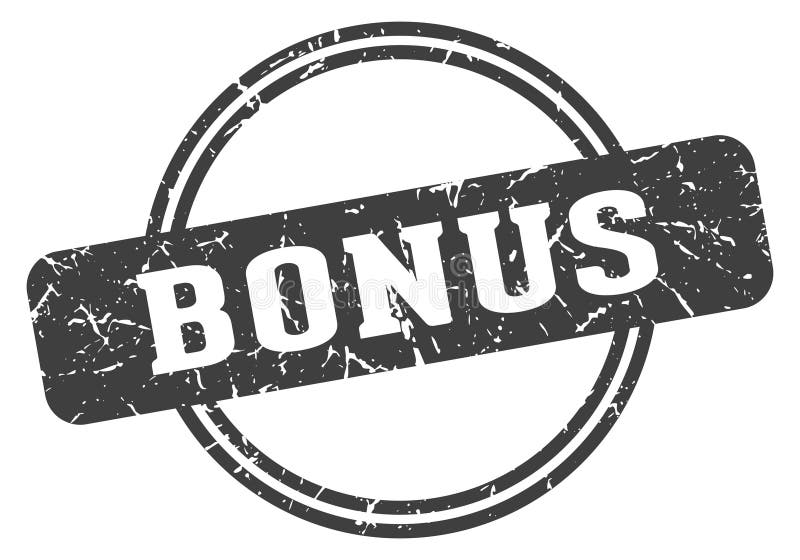 Bonus stamp stock vector. Illustration of white, grey - 360708547