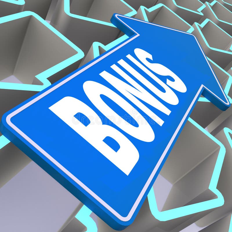 Bonus Word Arrow Stock Illustrations – 134 Bonus Word Arrow Stock ...