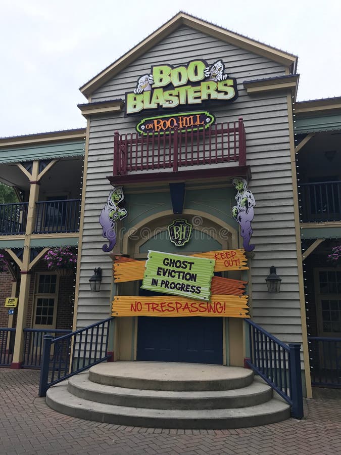 Boo Blasters Chez Carowinds, Charlotte, or Photo éditorial - Image du ...