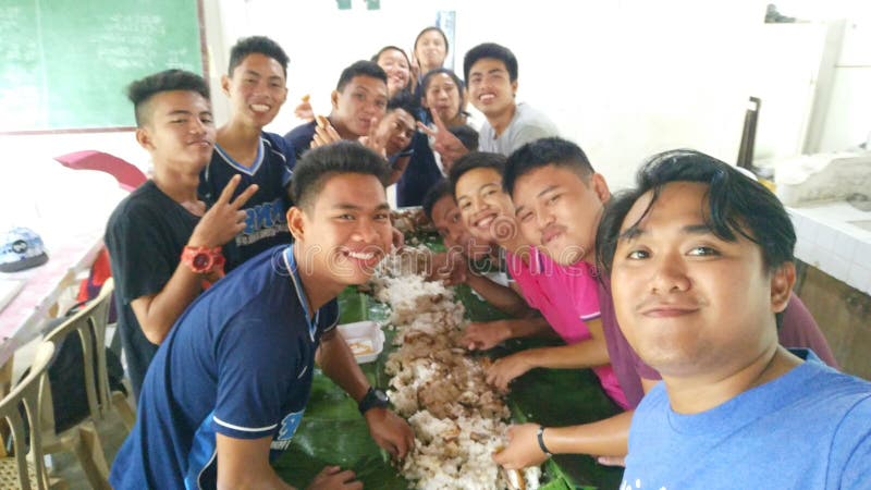 Boodle Fight Happy Fiesta editorial stock photo. Image of fiesta ...