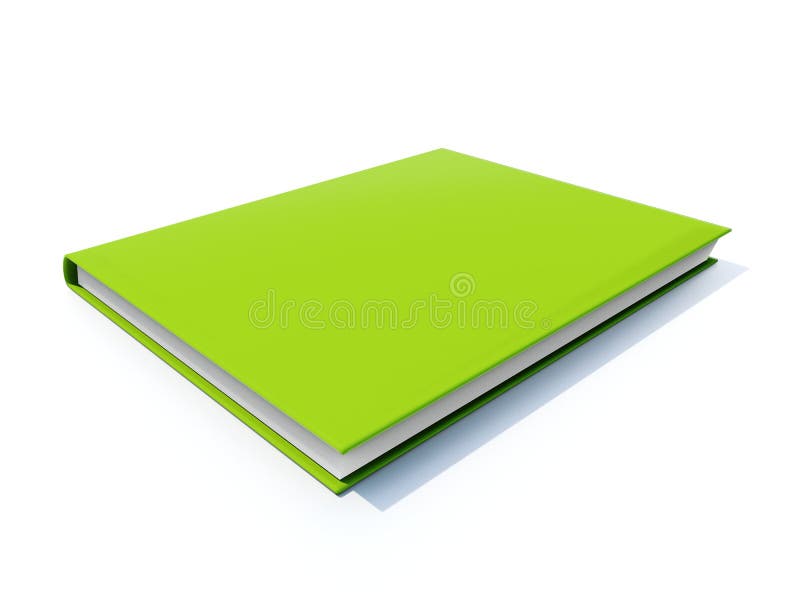 Green Book Cover Clipart