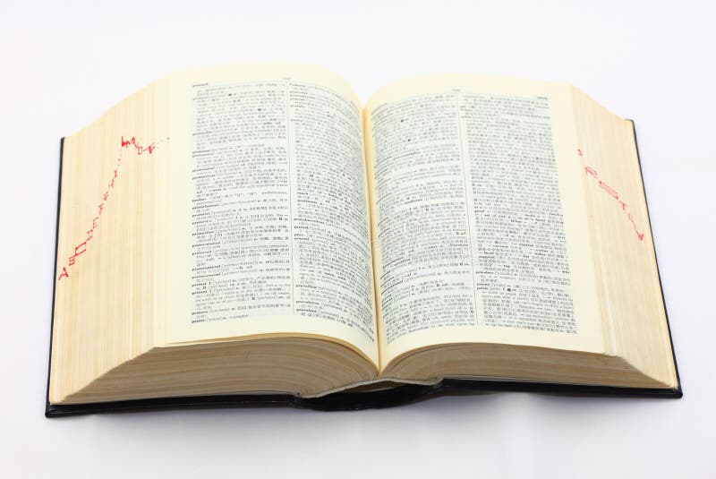 Book stock photo. Image of isolated, book, dictionary - 8392438
