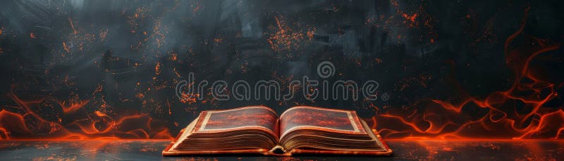 Book Ablaze, a Visual Depiction of Knowledge Under Threat an Stock ...