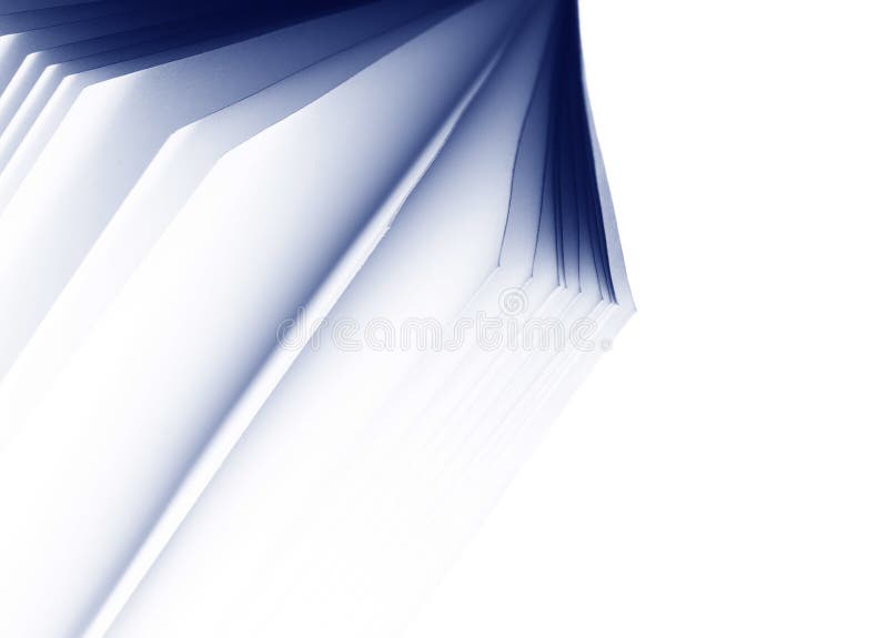 Book - Abstract Structure Made of Paper Sheets Stock Photo - Image of ...