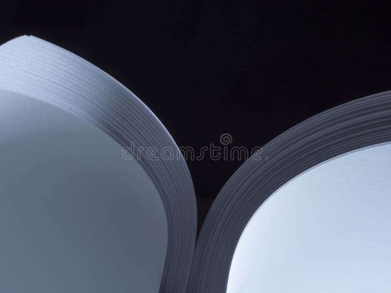 Book - Abstract Structure Made of Paper Sheets Stock Image - Image of ...