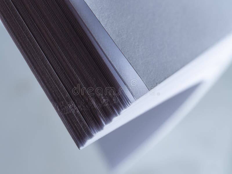 Book - Abstract Structure Made of Paper Sheets Stock Image - Image of ...