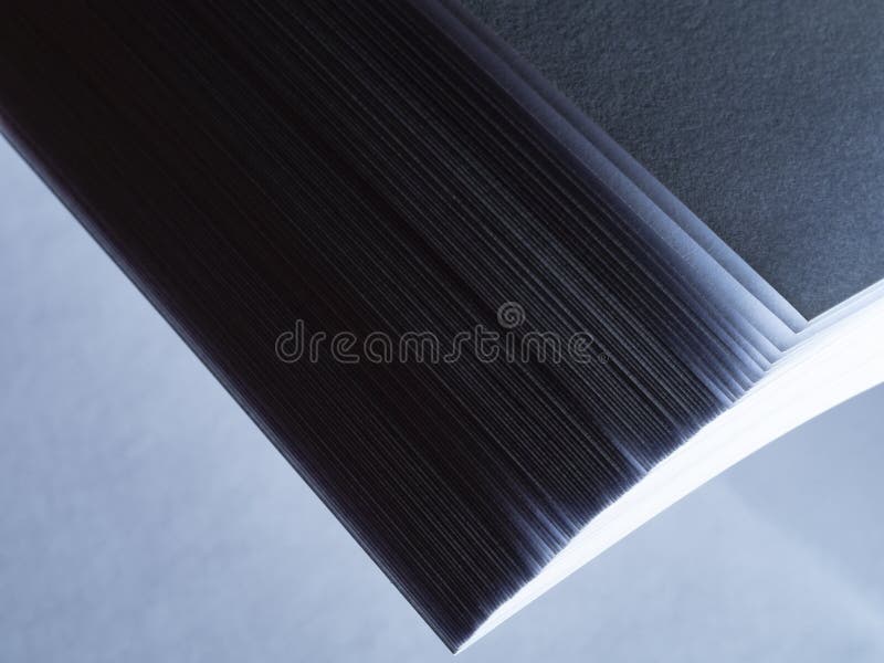 Book - Abstract Structure Made of Paper Sheets Stock Image - Image of ...