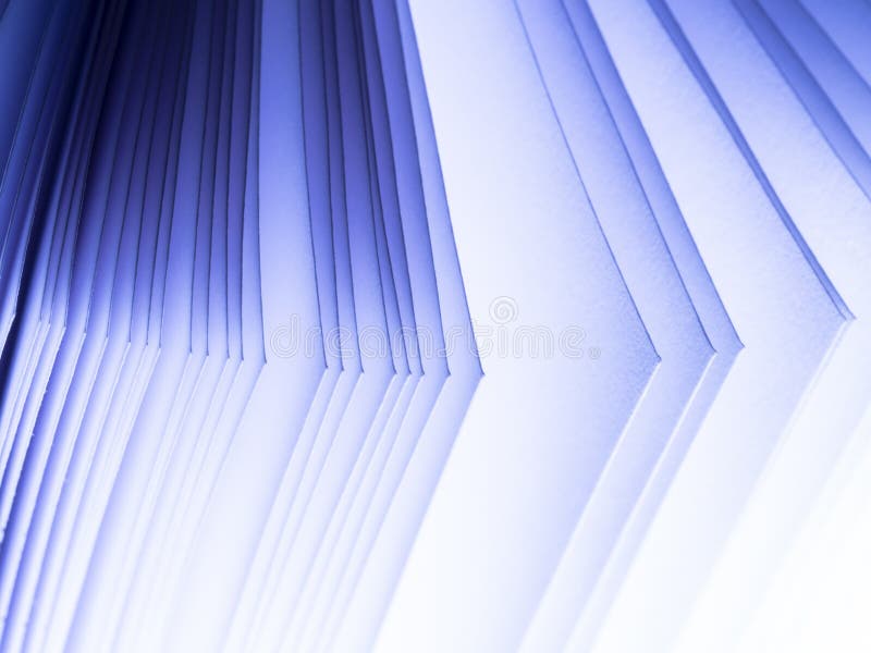 Book - Abstract Structure Made of Paper Sheets Stock Photo - Image of ...