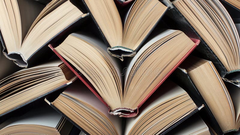 Book of Affection, Love Story Pages Nested in Heart Shaped Textbook ...