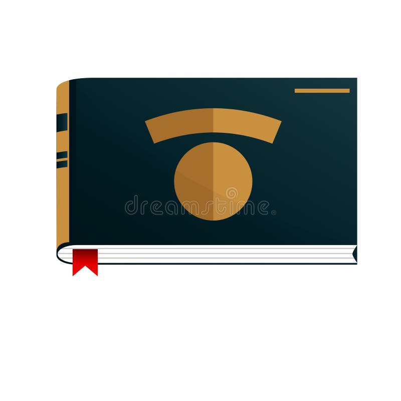 Book or Album Vector Illustration. Stock Vector - Illustration of ...