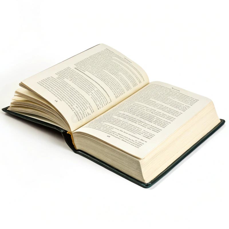 Book Alpha Layer Isolated on White Background Stock Illustration ...