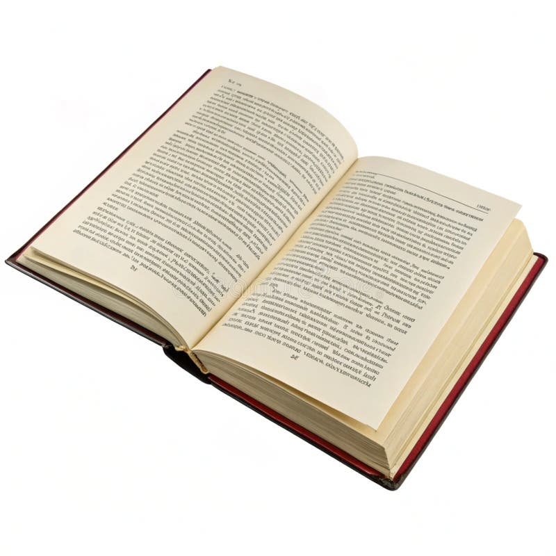 Book Alpha Layer Isolated on White Background Stock Illustration ...