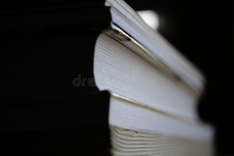 Book angle in the shade stock image. Image of achievement - 194592851