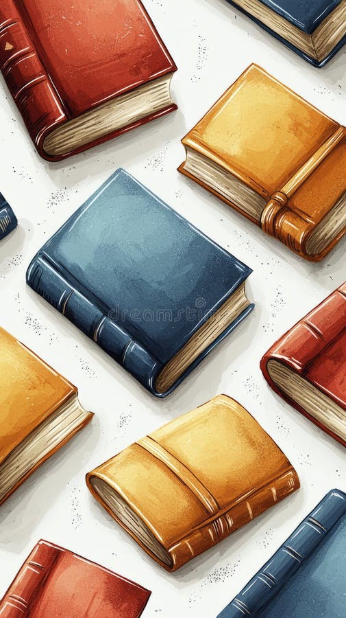 Book Background, Back To School, September. AI Generative Stock ...