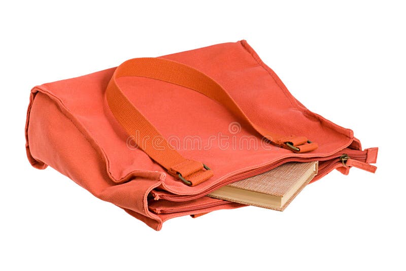 The book is in the bag stock image. Image of testaceous - 16956389