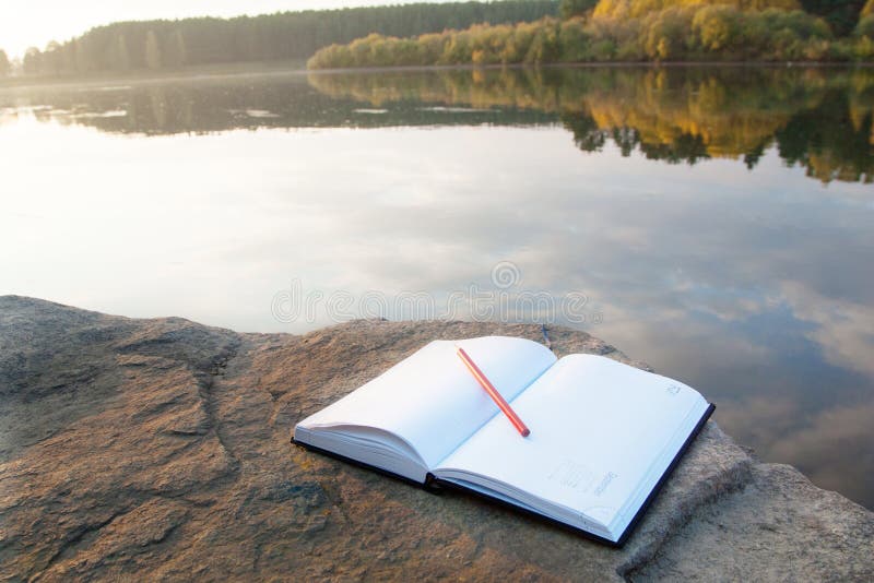 Book. Beautiful landscape stock photo. Image of book - 45069926