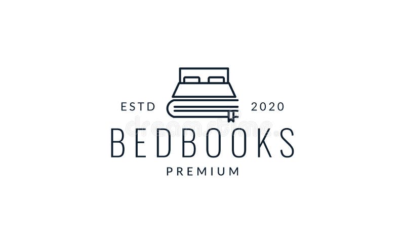 Book Room Logo Design Template Stock Illustration - Illustration of ...