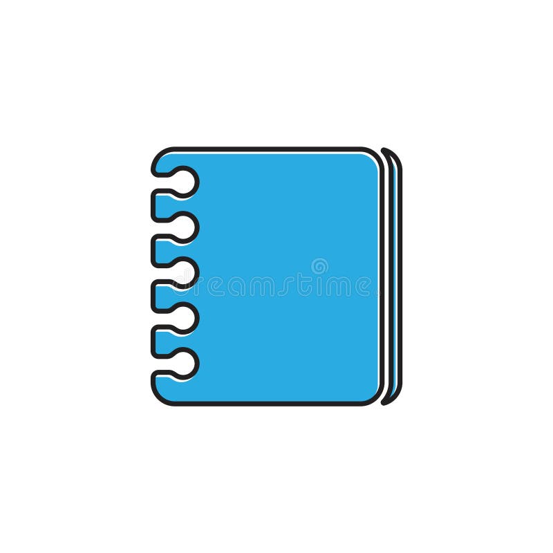 Book Binder Symbol Decoration Education Vector Stock Vector ...